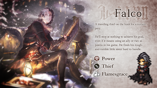 New Guiding Lights and Content: Falco | OCTOPATH TRAVELER: Champions of ...